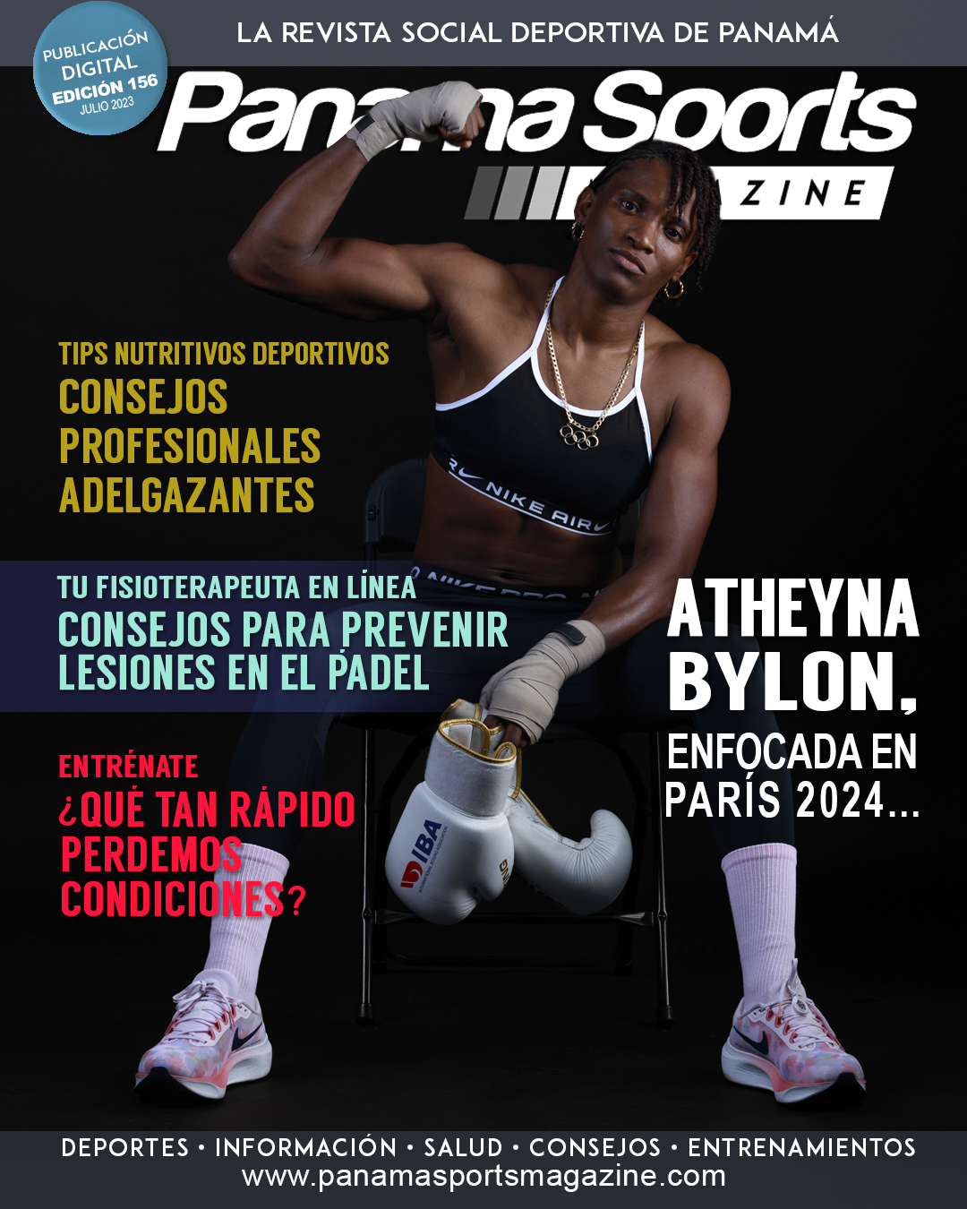 ATHEYNA BYLON, ENFOCADA EN PARIS 2024... | Panama Sports Magazine